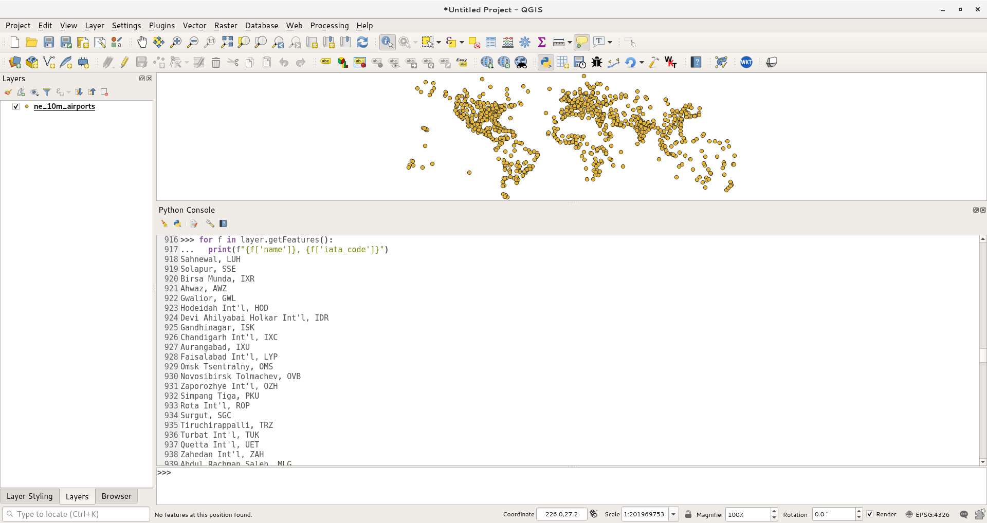 Using The QGIS Python Console QGIS3 QGIS Tutorials And Tips